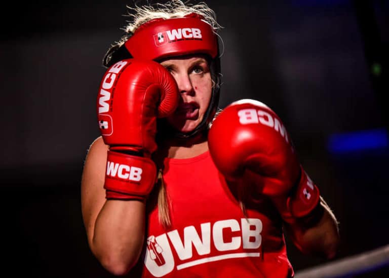 Can girls box? - Ultra White Collar Boxing
